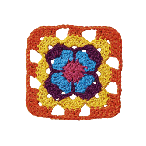 Granny Square Sticker by Simply Crochet for iOS & Android | GIPHY