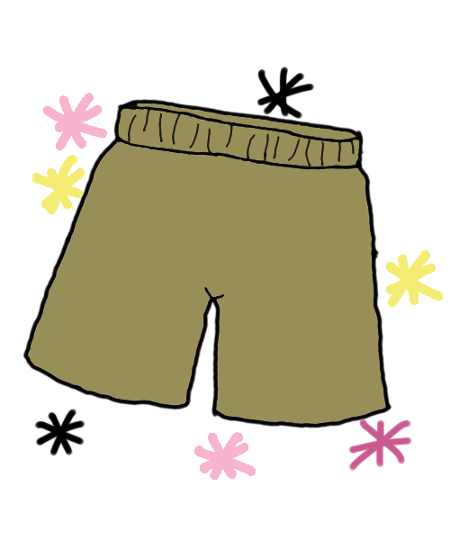 Kids Shorts Clipart