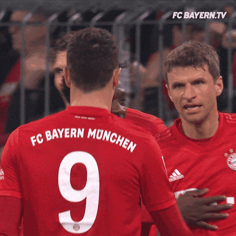 Champions League Kiss GIF by FC Bayern Munich - Find & Share on GIPHY