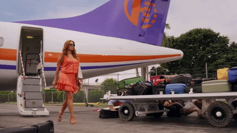 Leaving The Plane GIFs - Get the best GIF on GIPHY