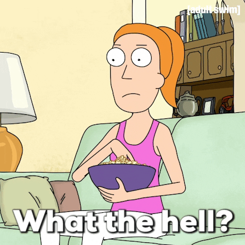 Shocked Season 1 GIF by Rick and Morty - Find & Share on GIPHY