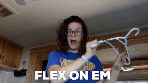 Flex-on-em GIFs - Get the best GIF on GIPHY