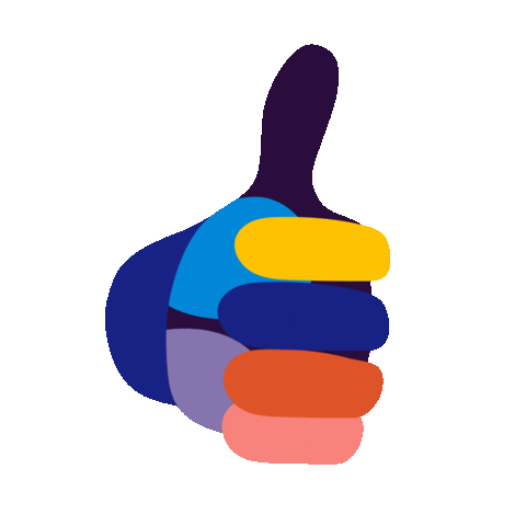 Hand Yes Sticker for iOS & Android | GIPHY