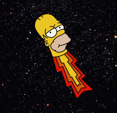 Flying Homer GIFs - Get the best GIF on GIPHY