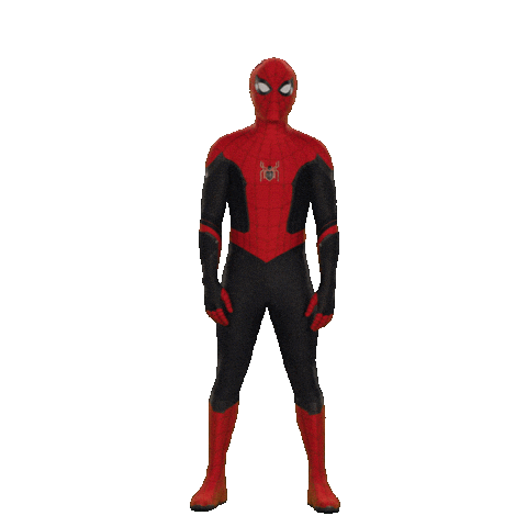 Peter Parker Shrug Sticker by Spider-Man for iOS & Android | GIPHY