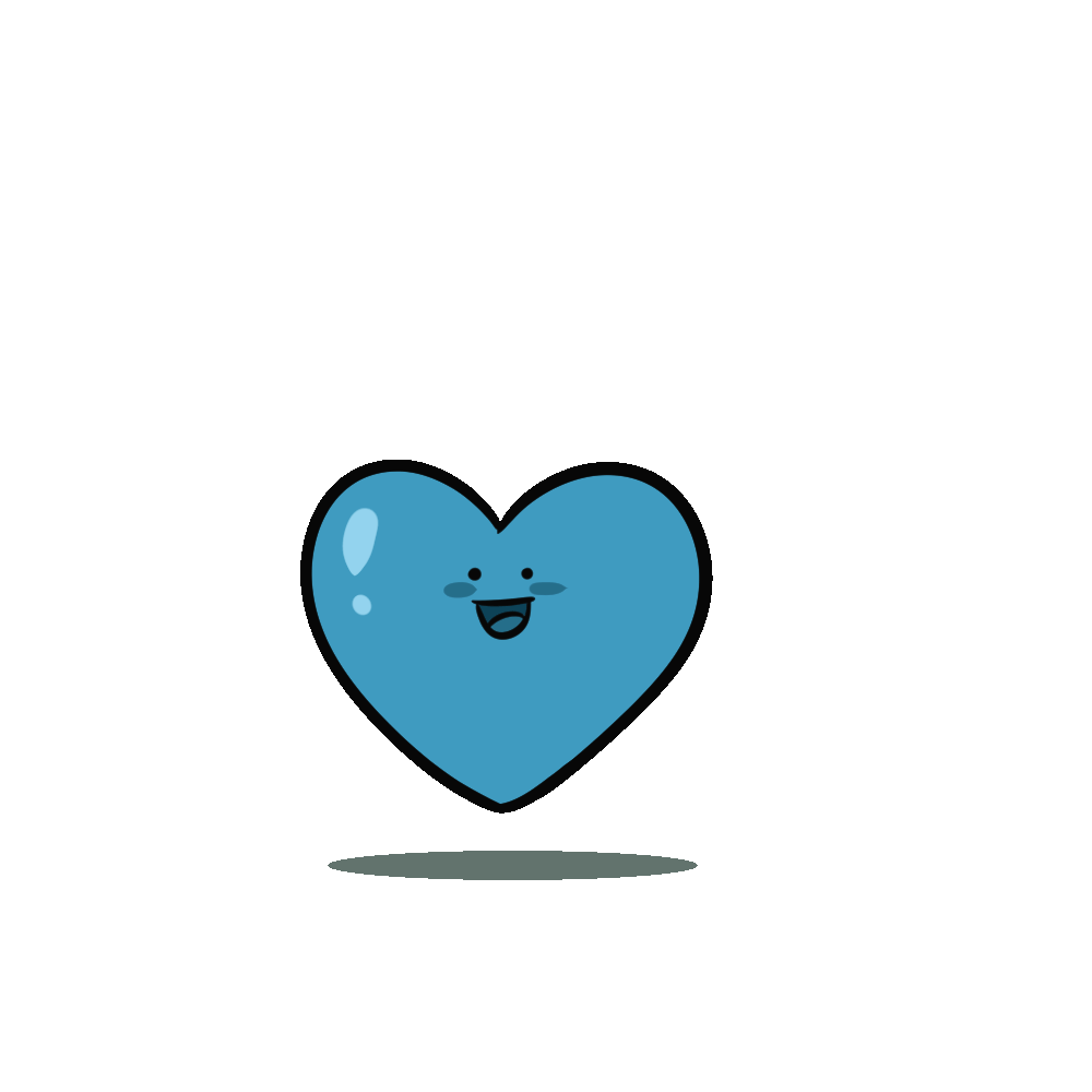 Heart Smile Sticker by Simple&Madama for iOS & Android | GIPHY