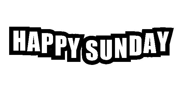 Happy Sunday Clipart