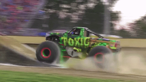 Monster Jam Jump GIF by Overdrive Reality - Find & Share on GIPHY