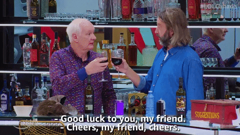 Friends-cheers GIFs - Get the best GIF on GIPHY
