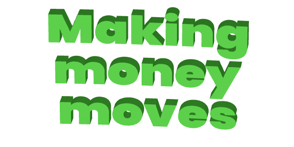 Making Money Moves Sticker by Justin for iOS & Android | GIPHY