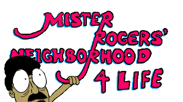 Mister Rogers Neighborhood Stickers - Find & Share on GIPHY