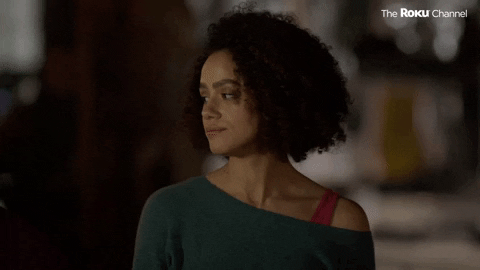 Nathalie Emmanuel GIF by The Roku Channel - Find & Share on GIPHY