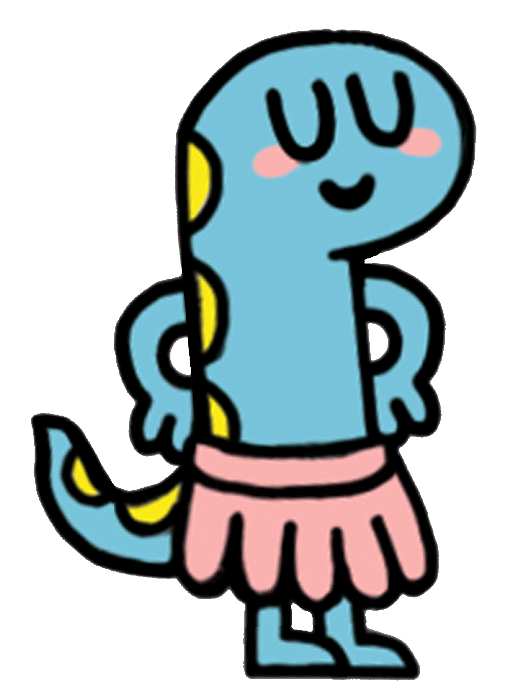 Happy Salamander Sticker by T. L. McBeth for iOS & Android | GIPHY