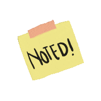 Note Sticker for iOS & Android | GIPHY