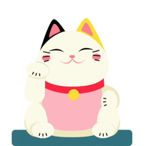 Japanese Lucky Cat Gif