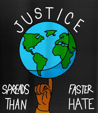 Justice Spreads Faster Than Hate GIFs - Get the best GIF on GIPHY