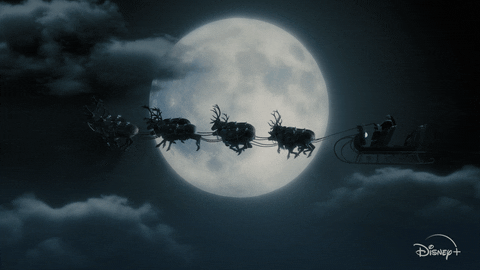 Christmas Moon GIF by Disney+ - Find & Share on GIPHY