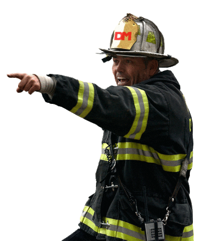 Firefighter Fireman Sticker by DM Refletivos for iOS & Android | GIPHY