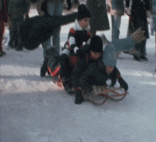 Winter Sledding GIF by US National Archives - Find & Share on GIPHY