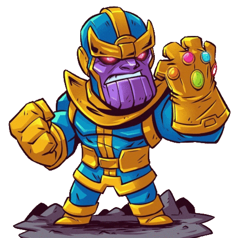 Avengers Thanos Snap Sticker By Hom Realty For Ios And Android Giphy