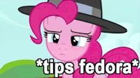 Fedora Tip Gif