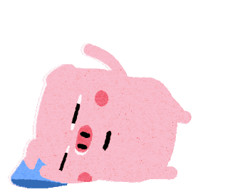 Sleep Pig Sticker by Tomemeeeeee for iOS & Android | GIPHY