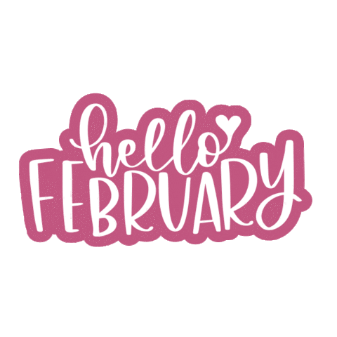February Hello Sticker by bloom daily planners for iOS & Android | GIPHY