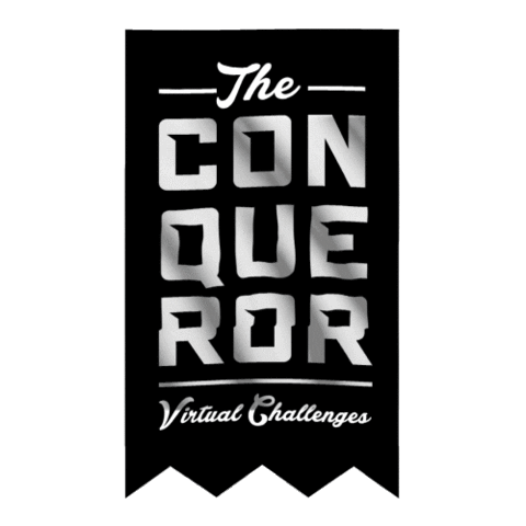 The Conqueror Virtualfitness Sticker by My Virtual Mission + The ...