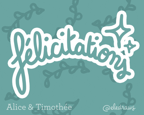 Felicitations GIFs - Get the best GIF on GIPHY