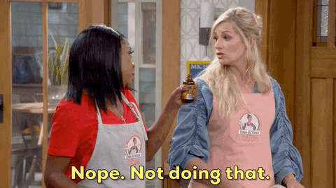 Not Happening No Way GIF by CBS - Find & Share on GIPHY