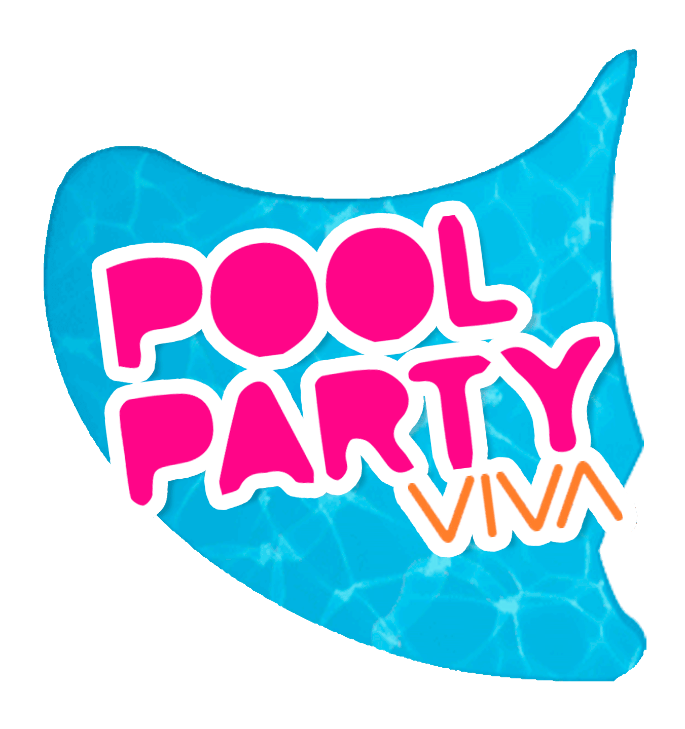 Pool Party Sticker by VIVA EVENTOS for iOS & Android | GIPHY