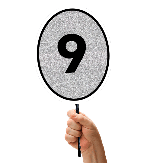 Number 9 Sticker by Mastifftv for iOS & Android | GIPHY