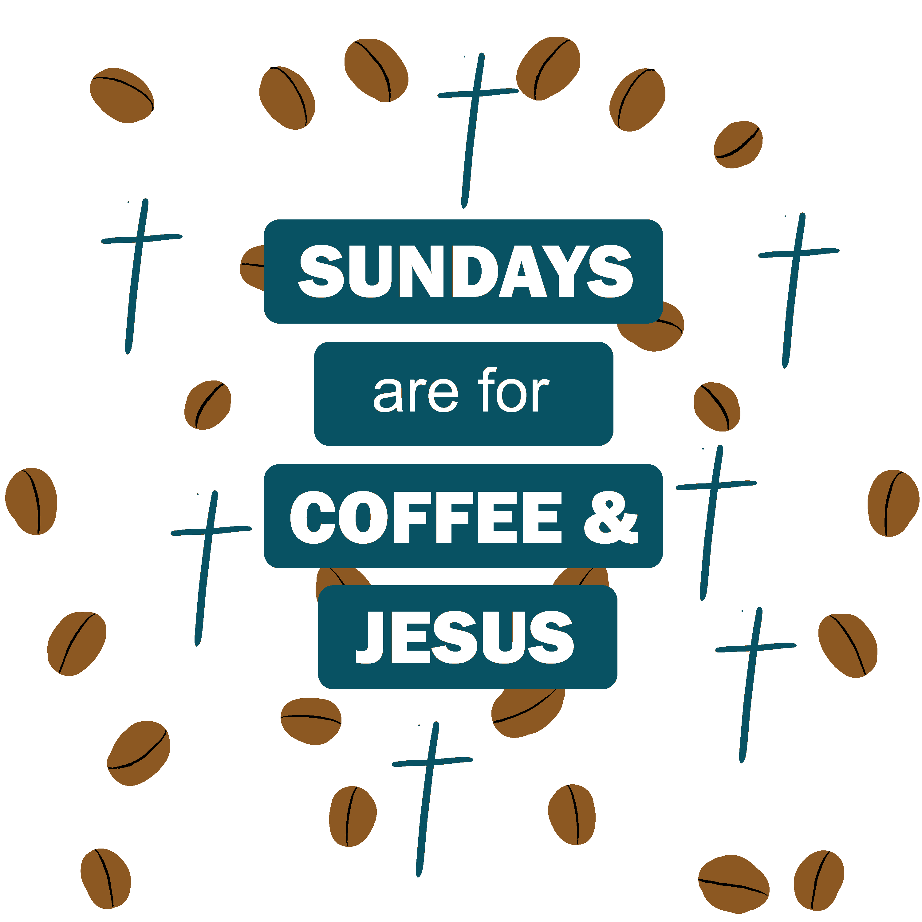 Coffee Church Sticker by Harrison Faith for iOS & Android | GIPHY