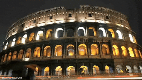 Roman Forum Night GIF by Earth Hour - Find & Share on GIPHY