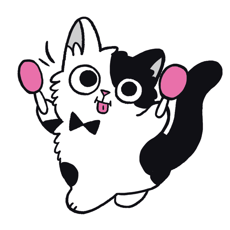 Dance Cat Sticker by meowbox for iOS & Android | GIPHY