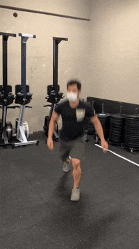 Jumping Lunges Gif