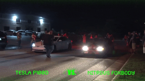 Street Racing Tesla GIF by Autoblog - Find & Share on GIPHY