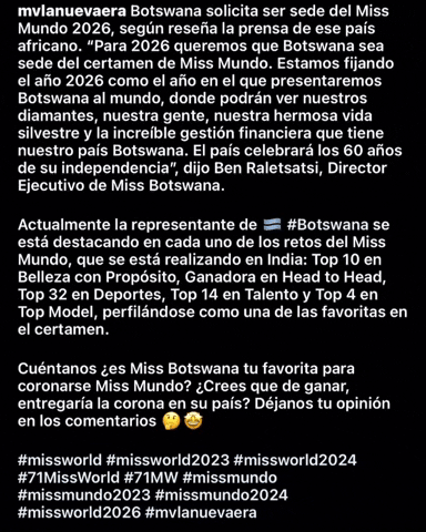 𝟕𝟏 🆂🆃 🅼🅸🆂🆂 🆆🅾🆁🅻🅳 • 🅵🅸🅽🅰🅻 09 🅳🅴 🅼🅰🆁🆉🅾 - 🅸🅽🅳🅸🅰 - Página 44 - Reinas de ...