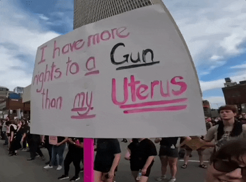 Supreme Court Protest GIF by GIPHY News - Find & Share on GIPHY