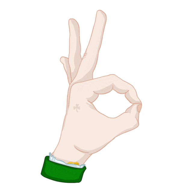 Patrick Hand Gestures by Stickerpacks.design | GIPHY