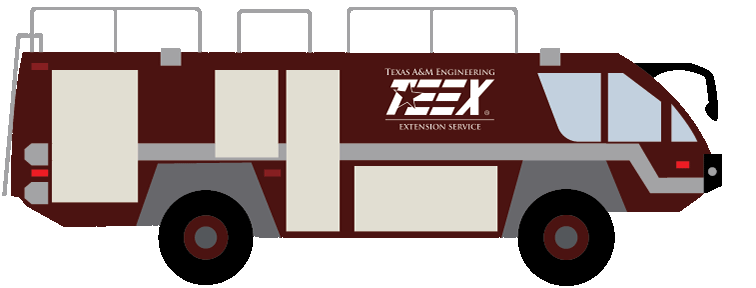 Firetruck Arff Sticker by TEEX (Texas A&M Engineering Extension Service ...