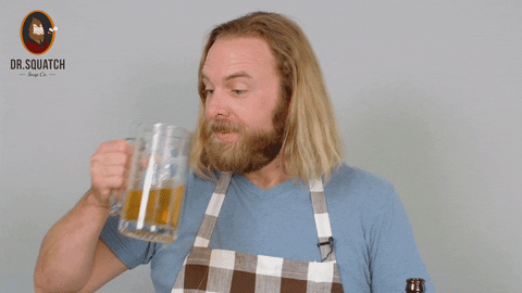 Drinking Beer GIF by DrSquatchSoapCo - Find & Share on GIPHY