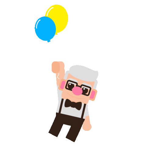 Up The Movie Clipart Gif