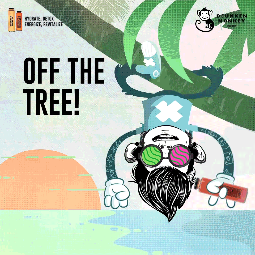 Drunken Monkey GIF - Find & Share on GIPHY