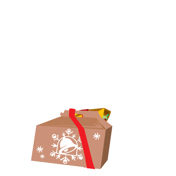 Food Flying Sticker by Taco Bell for iOS & Android | GIPHY