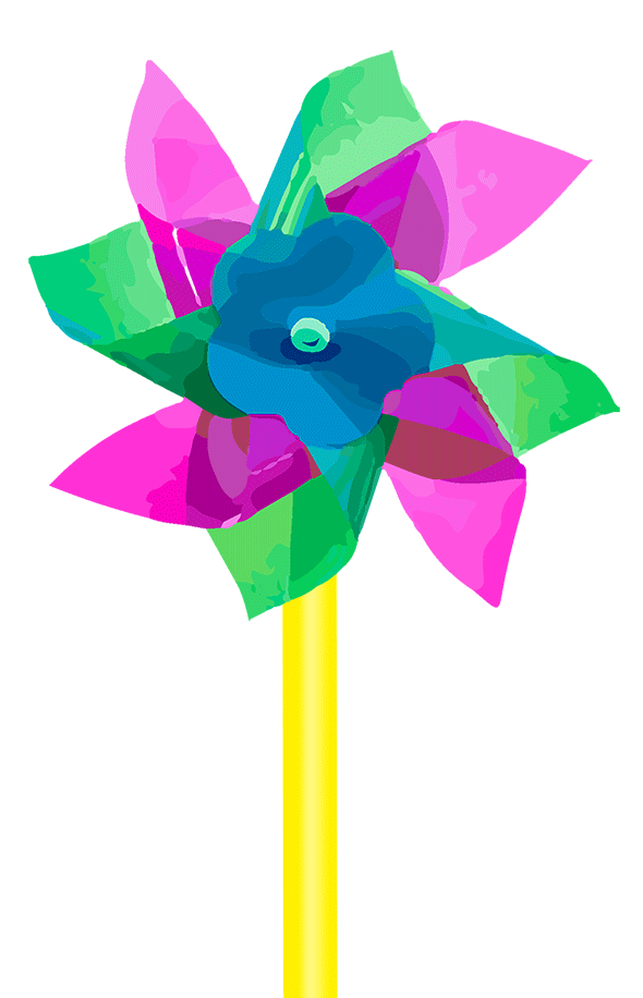 Pinwheel Sticker by Haverford College for iOS & Android | GIPHY