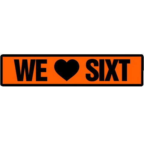 SIXT Stickers by Sixt | GIPHY