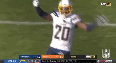 Waving Los Angeles Chargers GIF by NFL - Find & Share on GIPHY