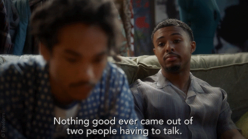 Having A Chat GIFs - Get the best GIF on GIPHY