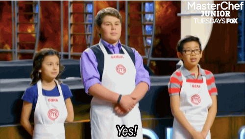 Masterchef Junior GIF by Fox TV - Find & Share on GIPHY